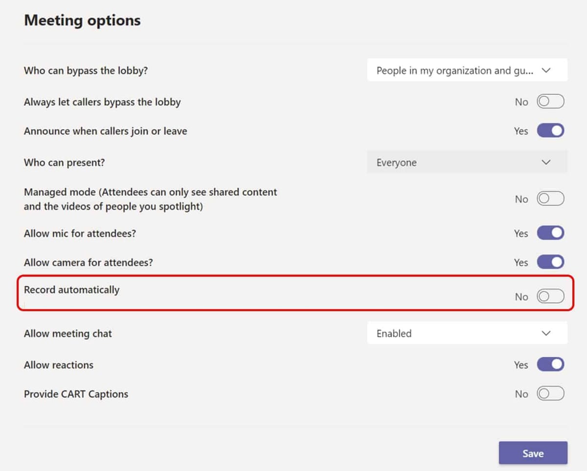 Binnenkort Kunt U Automatisch Vergaderopnames Verwijderen In Microsoft