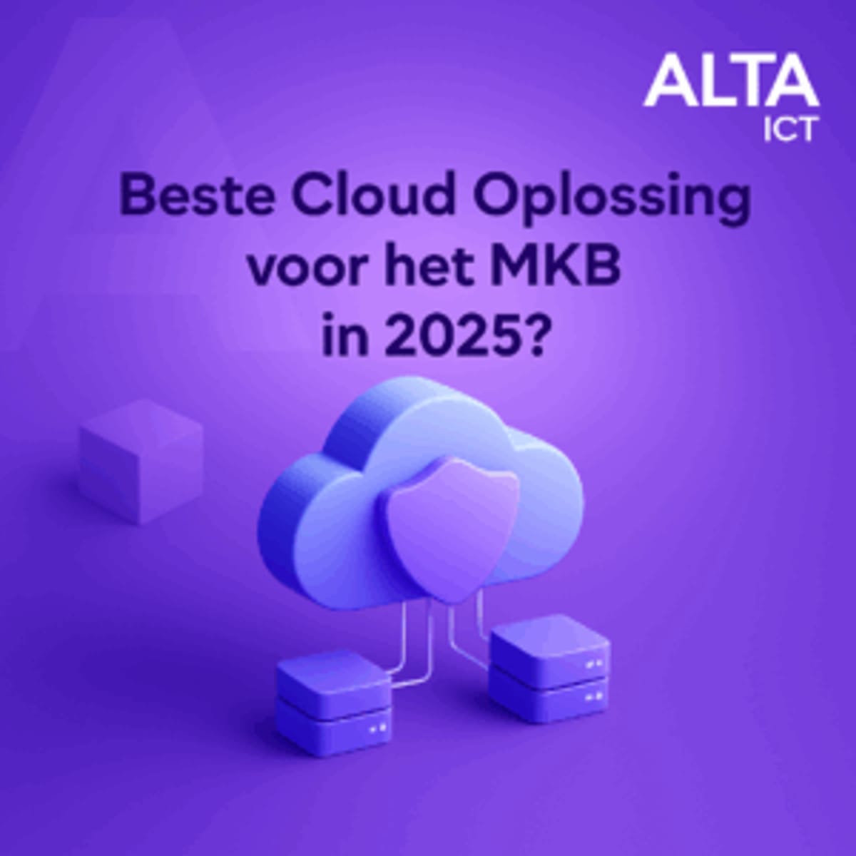 Cloud Solution 2025 - What is the Best Choice for SMBs? - ALTA-ICT